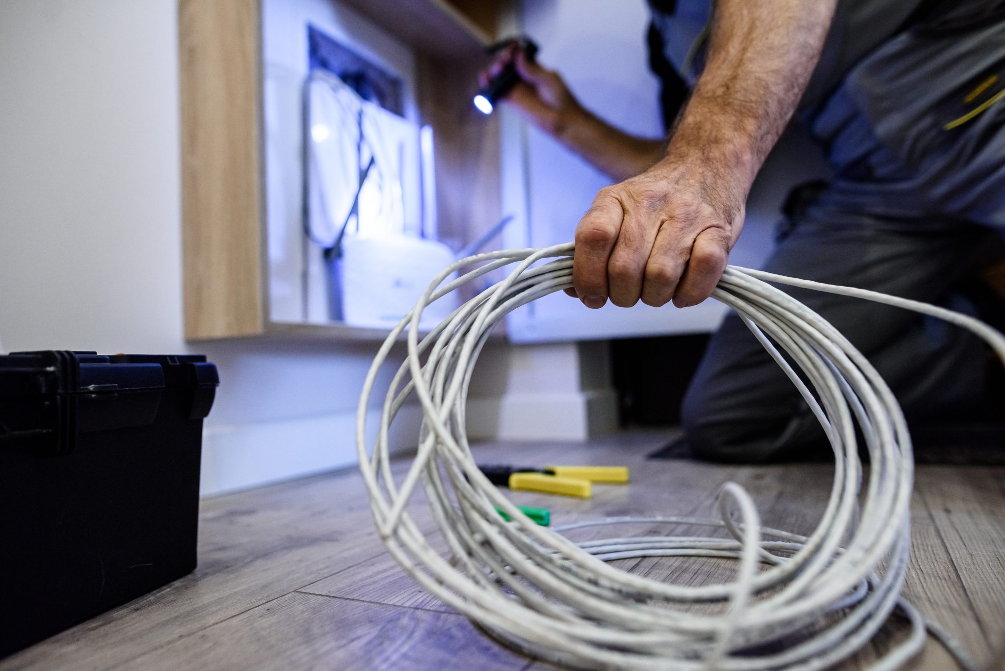 Ethernet Cable Installation – Rick's Electrical LLC